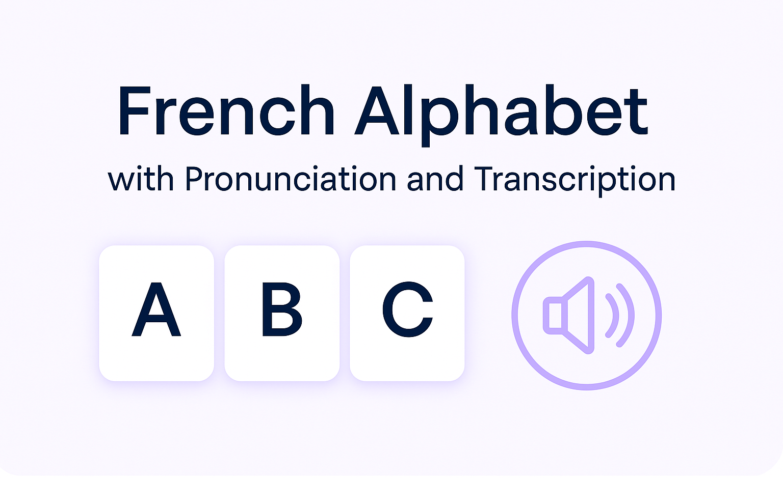 Best Guide to Master French Alphabet: Pronunciation and Transcription